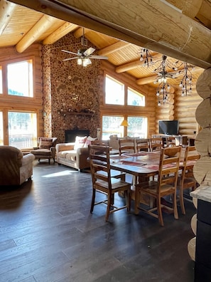 Cabana superluxo | Área de estar