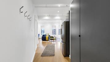 Premium One-Bedroom with Sofa Bed | 2 quartos, roupas de cama de algodão egípcio, roupas de cama premium