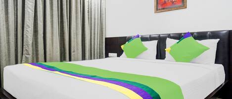 Quarto Duplo Premium | Secretária, ferro/tábua de engomar