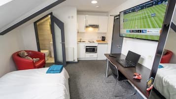 Estúdio | Ferro/tábua de engomar, Wi-fi grátis, roupa de cama fornecida