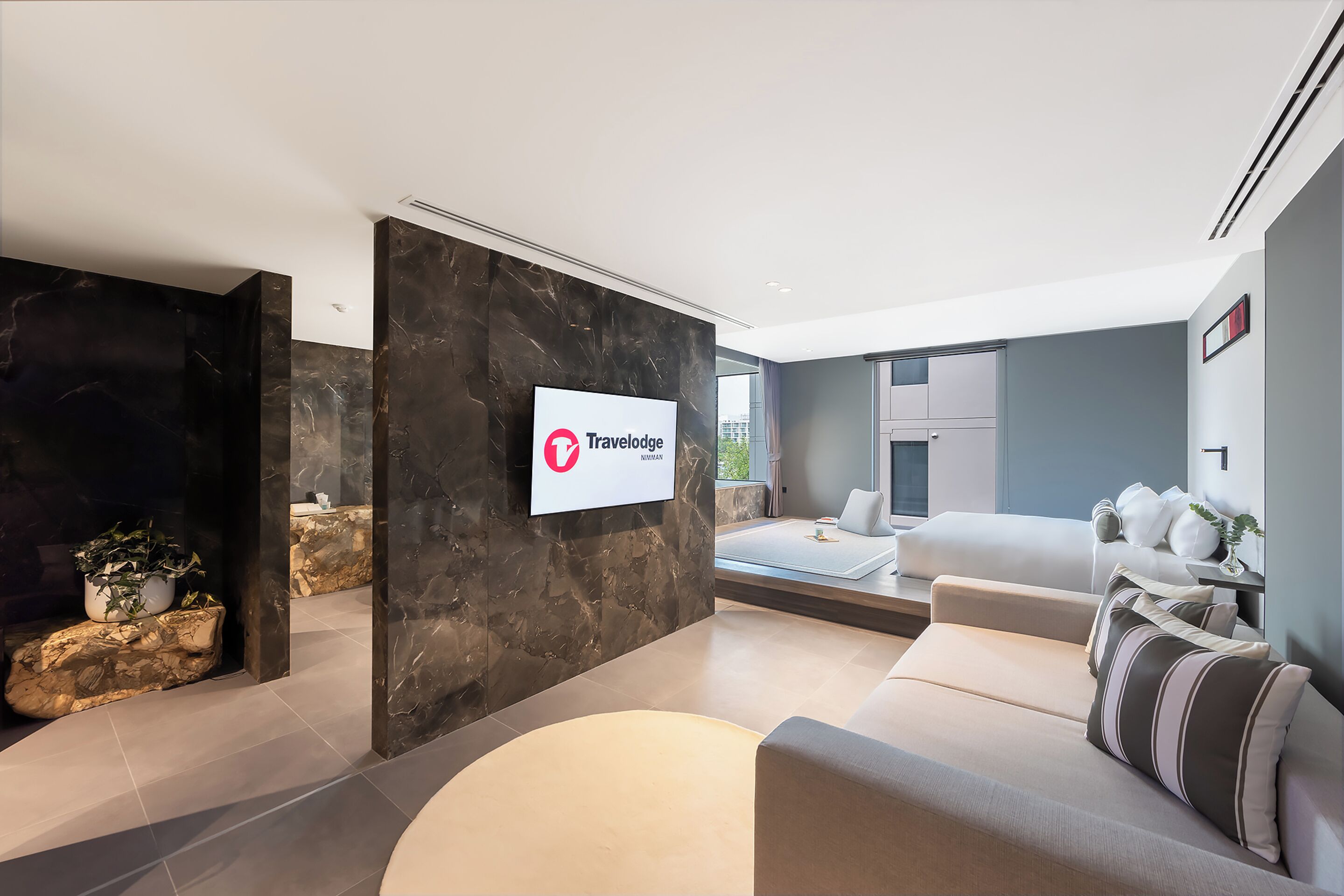 Presidential Suite | Área de estar | TV de tela plana