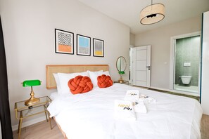 Condo luxo, 2 quartos, para não fumantes | 2 quartos, ferros/tábuas de passar roupa, Wi-Fi de cortesia