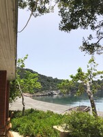 Quarto triplo clássico | Área de estar