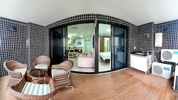 Apartamento Premium | 2 quartos, cofre no quarto, ferro/tábua de engomar, Wi-fi grátis