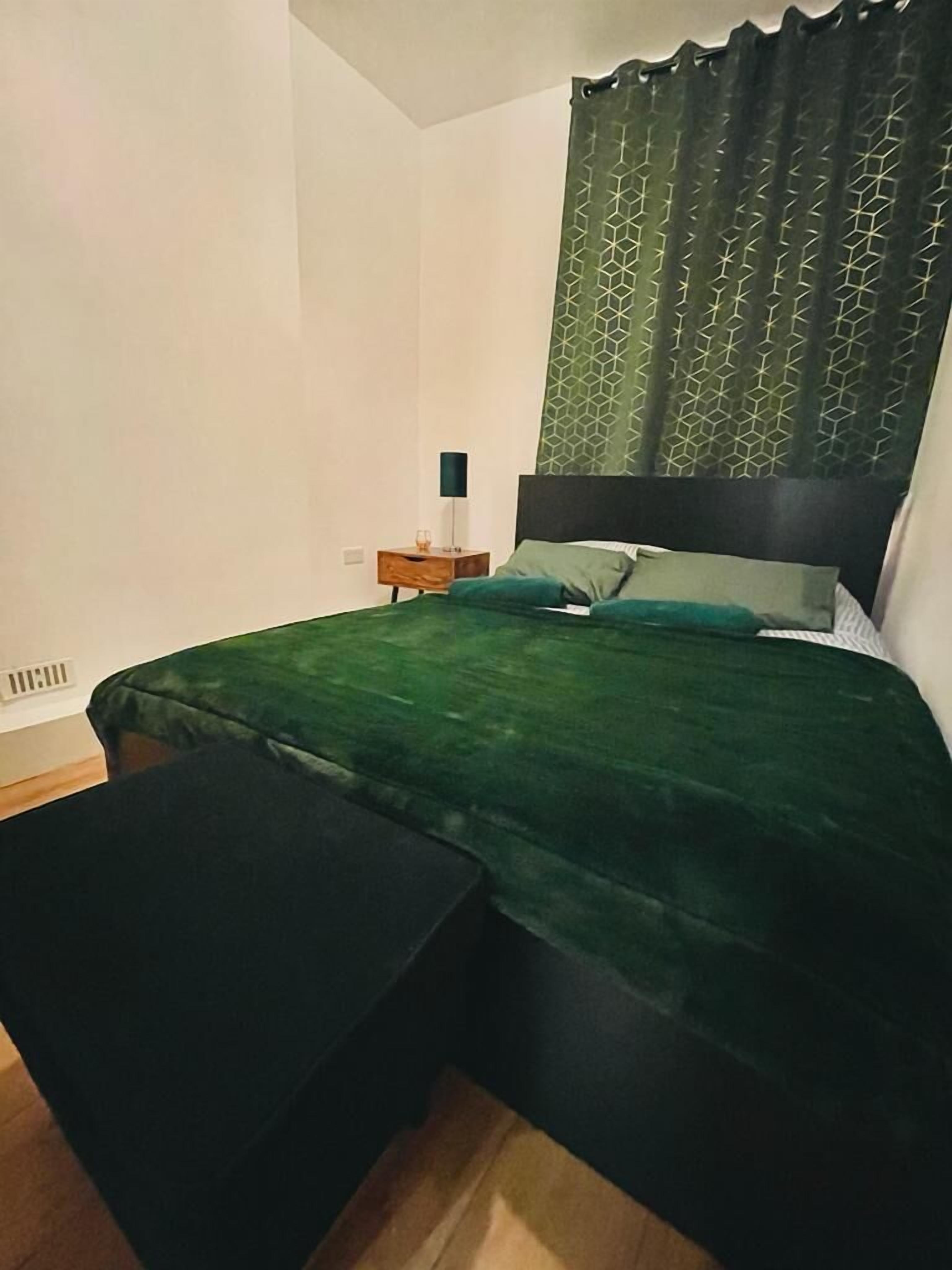 Apartamento superluxo, 1 cama Queen | Roupas de cama de algodão egípcio, roupas de cama premium