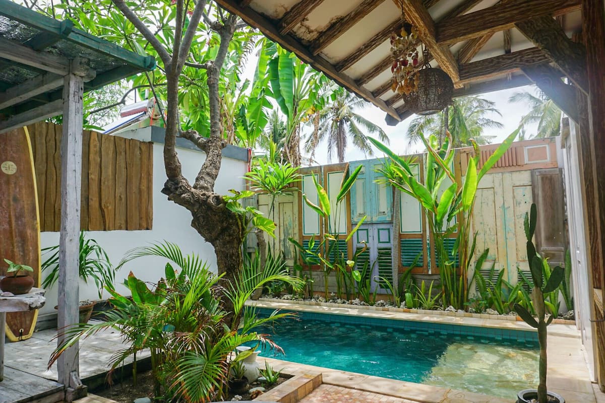 Wangi - Private Villa with pool | 1 quarto, roupas de cama premium, frigobar, Wi-Fi de cortesia