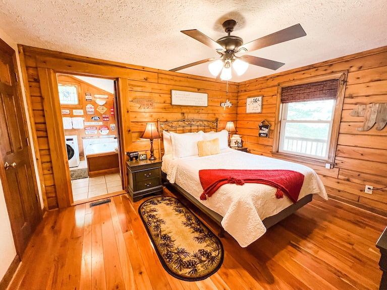Relax @ Mt. Melody Log Cabin. Brand New Hot Tub And Masterbath. By Trout Stream - Virginia