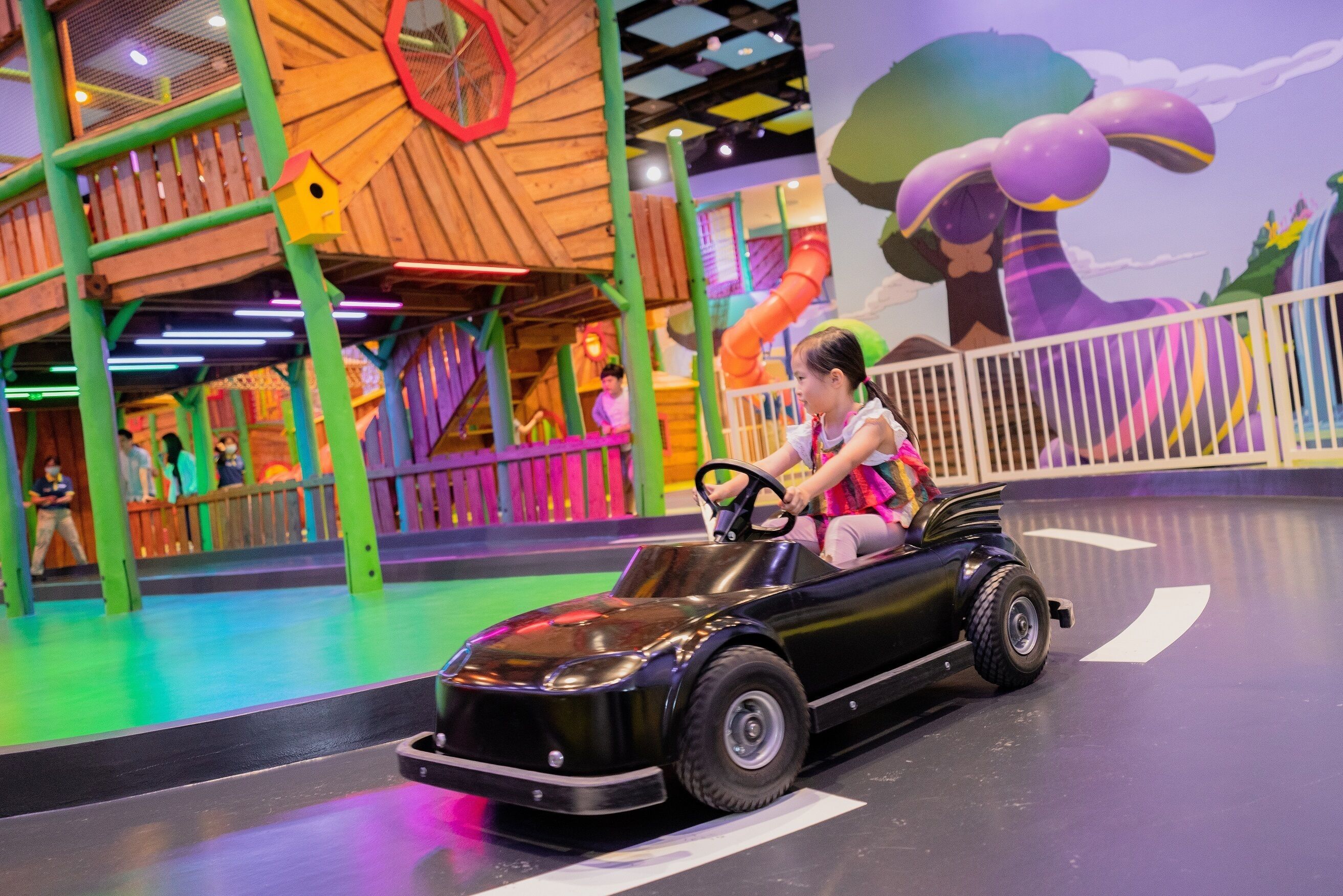Área de recreio para crianças (coberta)