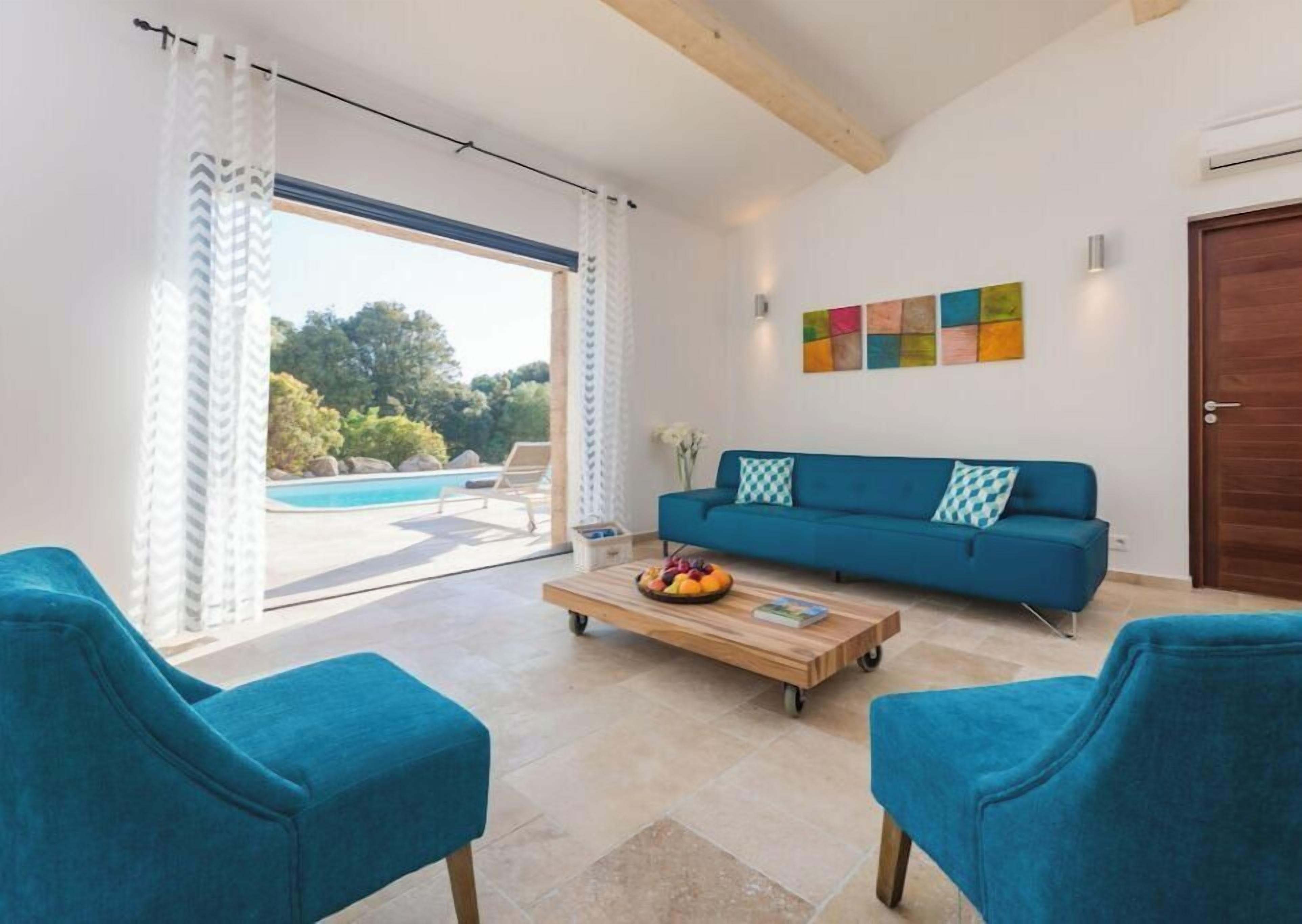 Villa A Liccia Au Coeur Du Maquis Avec Piscine Privée, Au Milieu De La Nature - Figari