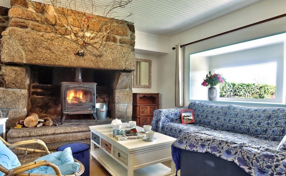 Gîte 4 People - 2 Swimming Pools (1 With Telescopic Dome) - The Beach On Foot - Brittany