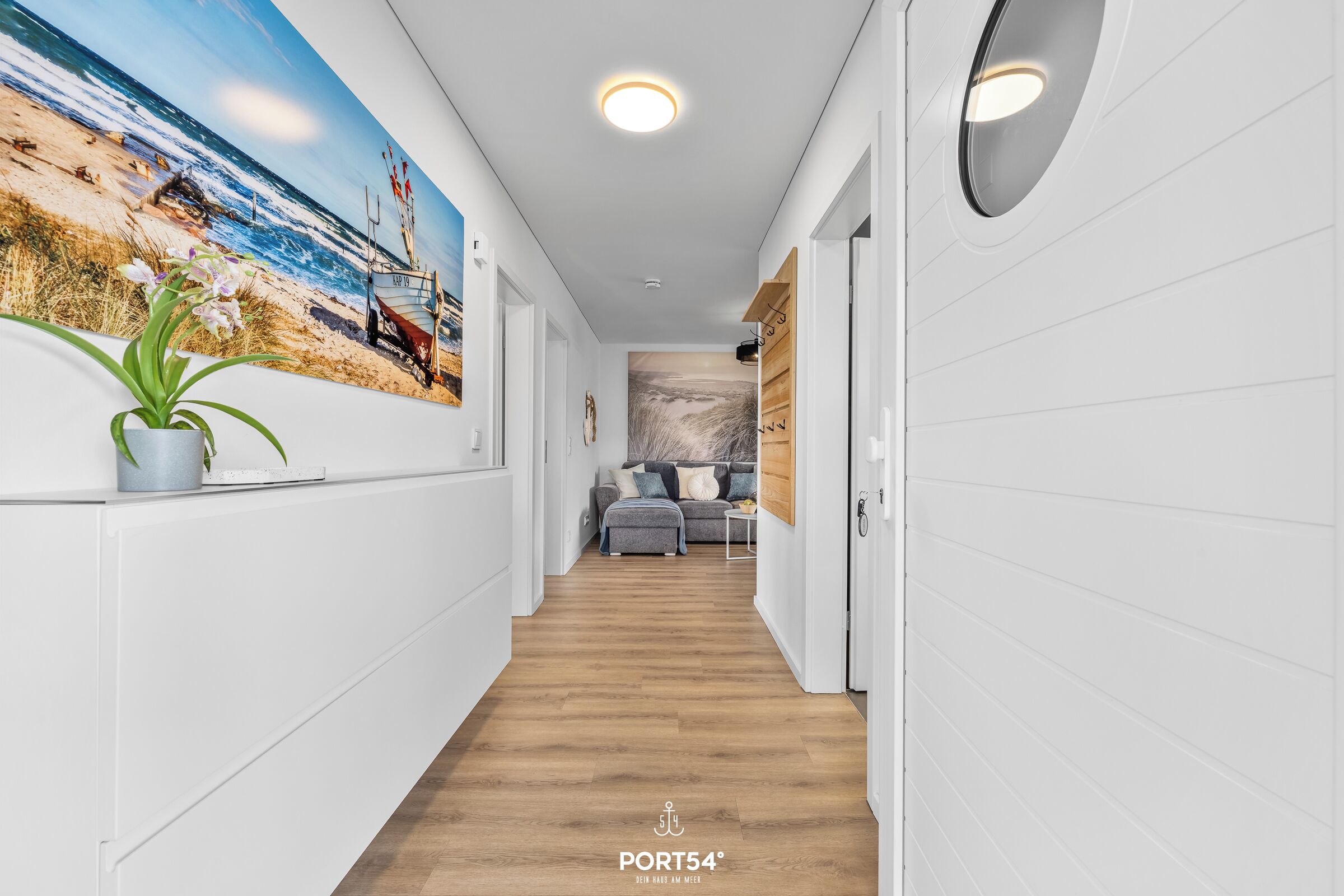 Wellenkrone - Ground Floor, Infrared Sauna, Fireplace, 2 Terraces, Ev Charging - Maasholm