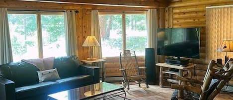 Cabana, 3 quartos | Área de estar