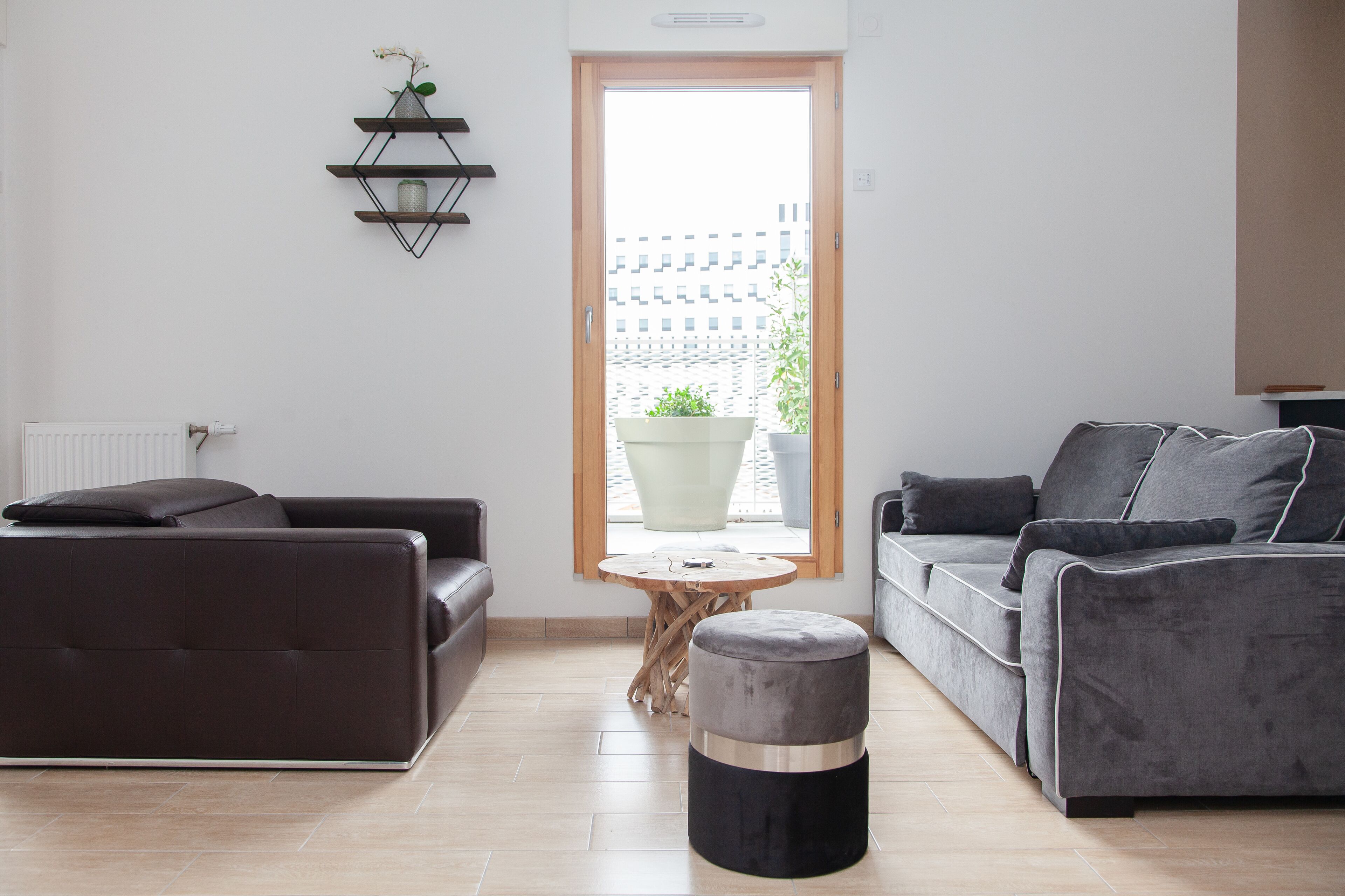 Appart Chic & Elégant-métro 7 Leo-lagrange+parking - Gentilly