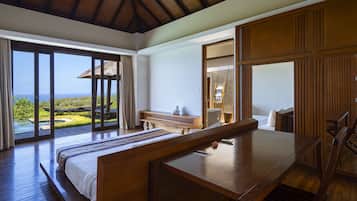 Vila superluxo, 2 quartos, vista para o oceano | 3 quartos, cofres nos quartos, Wi-Fi de cortesia