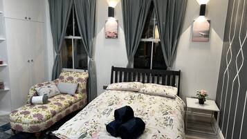 Estúdio | Wi-fi grátis, roupa de cama fornecida