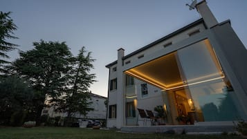 Vista para o jardim