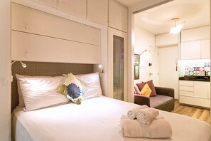 Apartamento | 1 quarto, ferros/tábuas de passar roupa, Wi-Fi de cortesia
