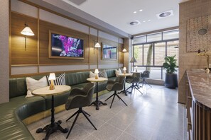 Sala de estar do lobby