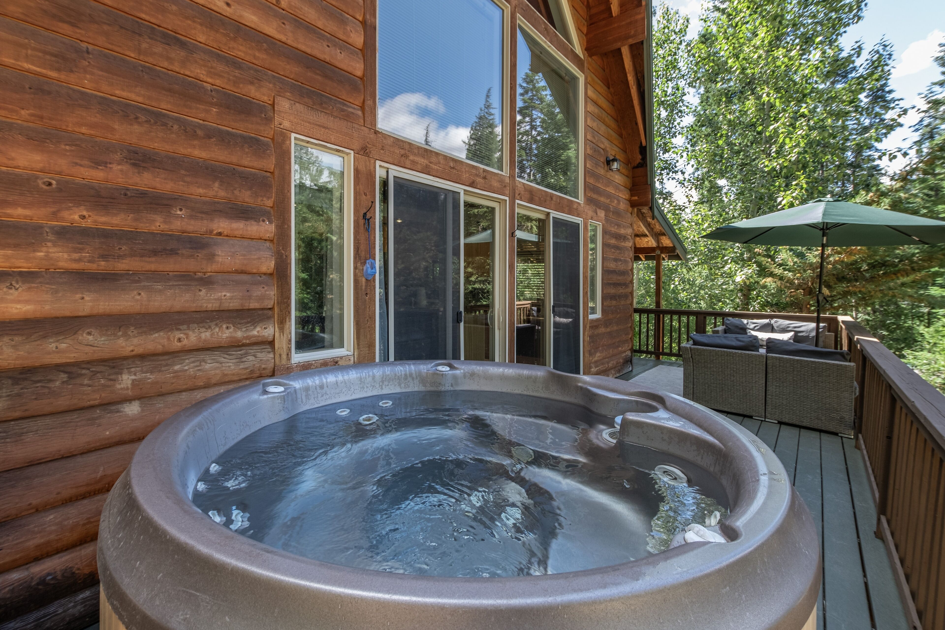 Cabine, 2 quartos | Terrenos do alojamento