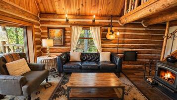 Cabana, 4 quartos | Área de estar