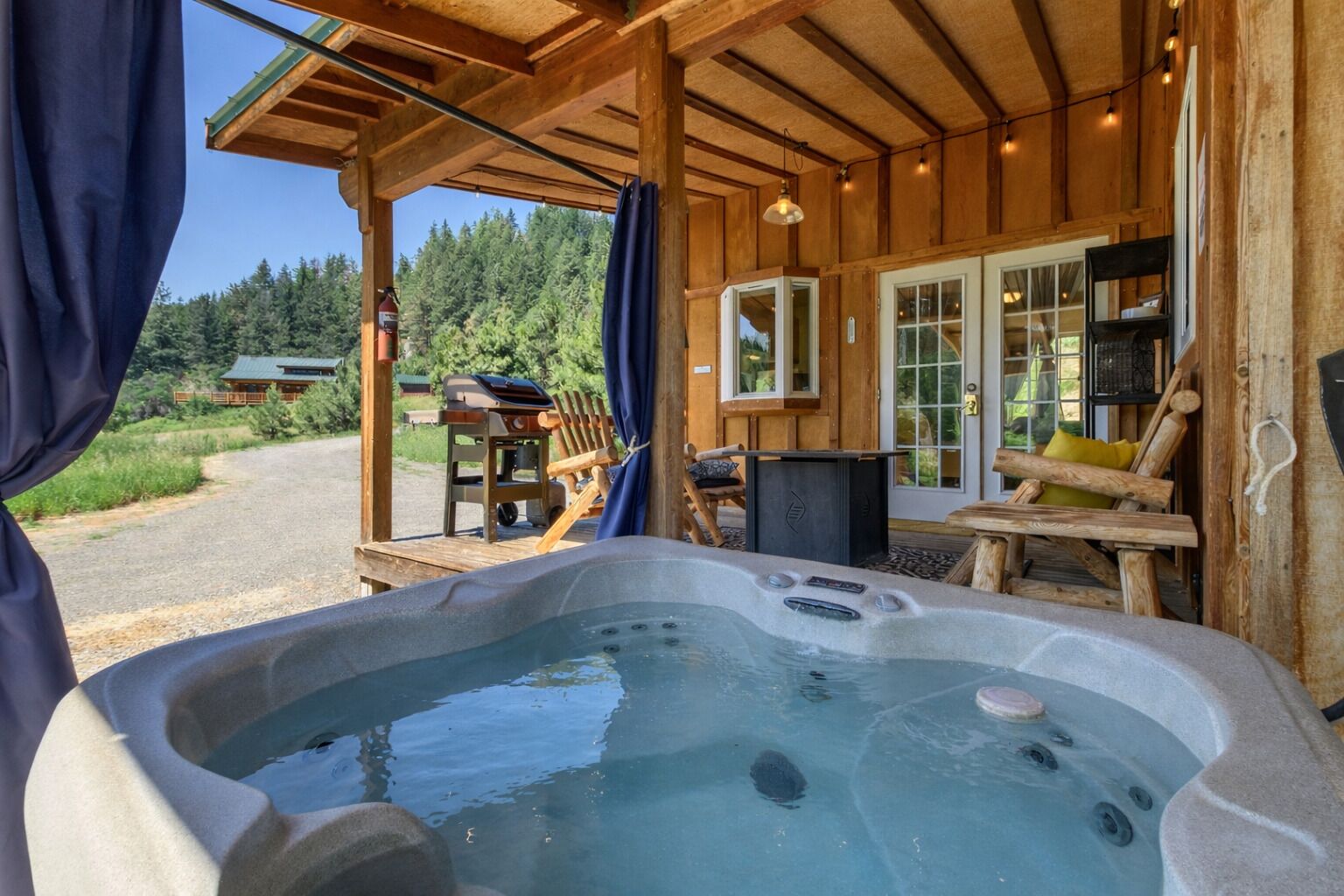 Cabana, 2 quartos | Terraço/pátio