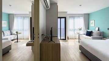 Family Connecting Room | 1 quarto, secretária, secretária adequada para computadores portáteis