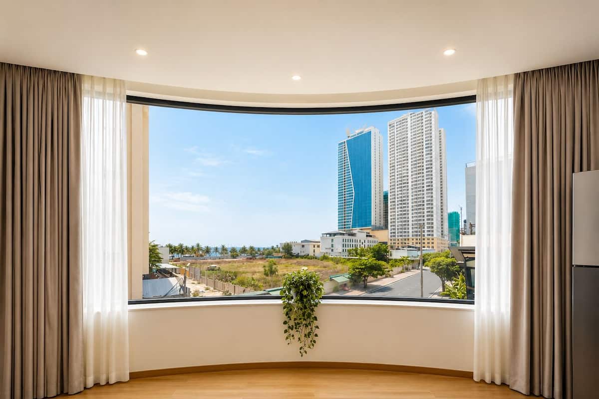 Quarto Quádruplo Familiar, várias camas, 2 casas de banho, Vista para a cidade | Roupa hipoalergénica, edredões de penas