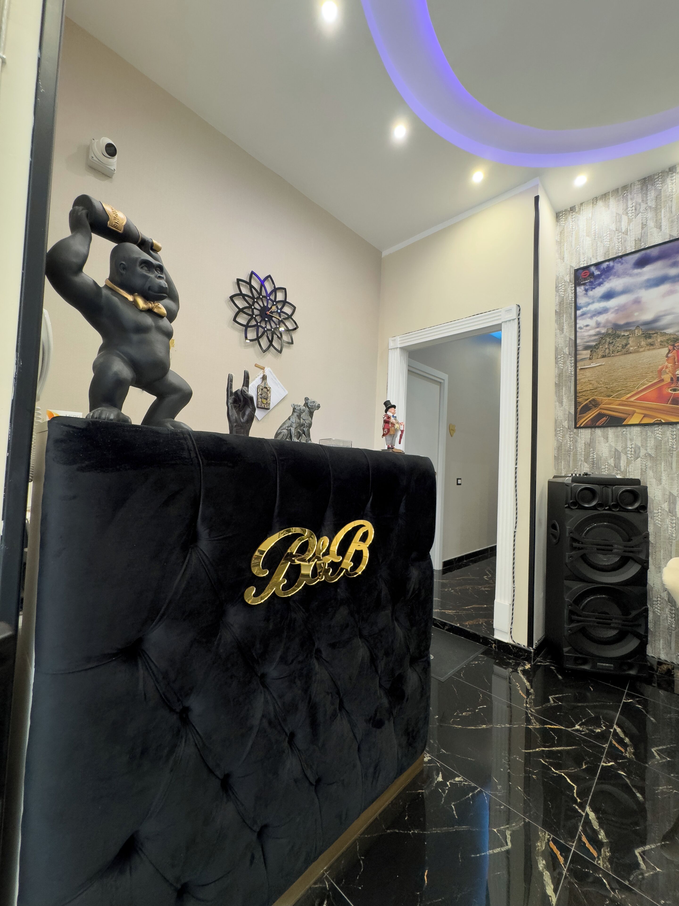 Sala de estar do lobby
