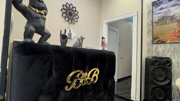 Sala de estar do lobby