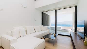 Suite Deluxe | 1 quarto, lençóis de algodão egípcio, roupa de alta qualidade