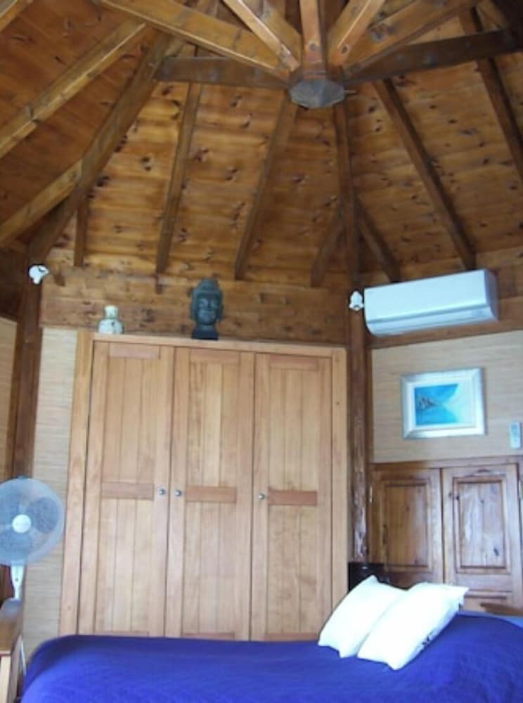 Bungalow- Wooden Chalet, Comfort, 180° Sea View, Infinity Pool, Garden, 2 Pers - Beaulieu-sur-Mer