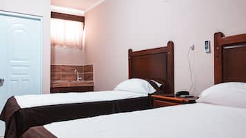 Wi-Fi de cortesia, roupa de cama