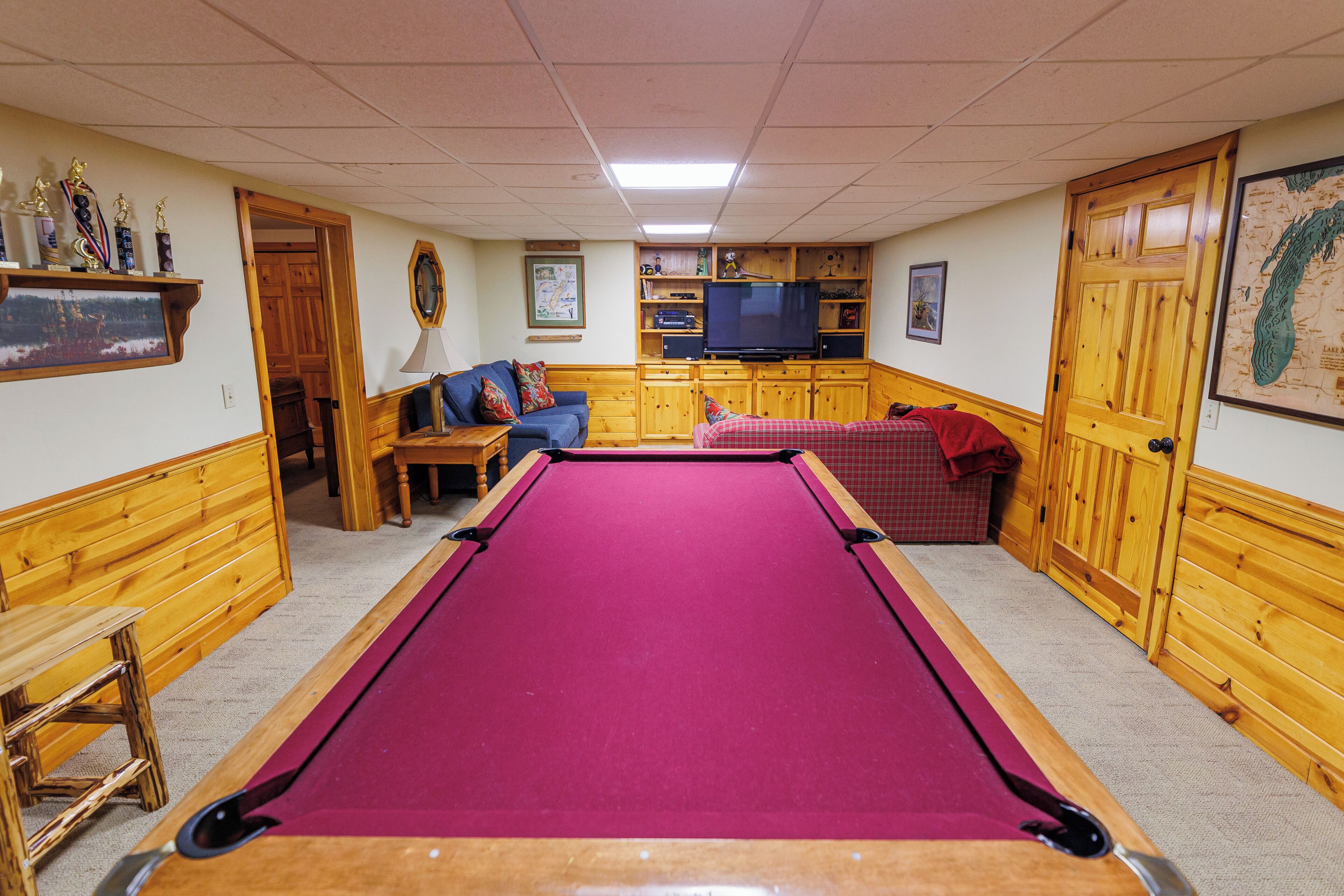 Log Cabin W/ Private Pickleball Court In Fish Creek! - Wisconsin