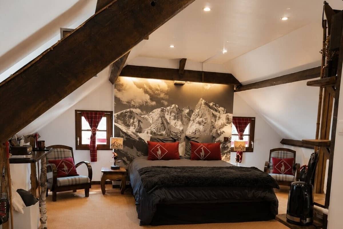 Quarto conforto (Vignemale) | Berço de viagem, Wi-Fi de cortesia, roupa de cama