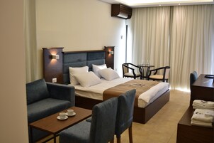 Quarto executivo | Roupas de cama antialérgicas, cofres nos quartos