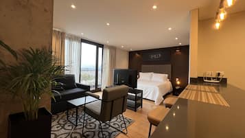 Apartamento luxo | 1 quarto, cofres nos quartos, escrivaninha