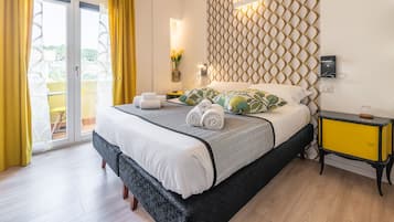 Quarto de Luxo | Lençóis de algodão egípcio, roupa de alta qualidade