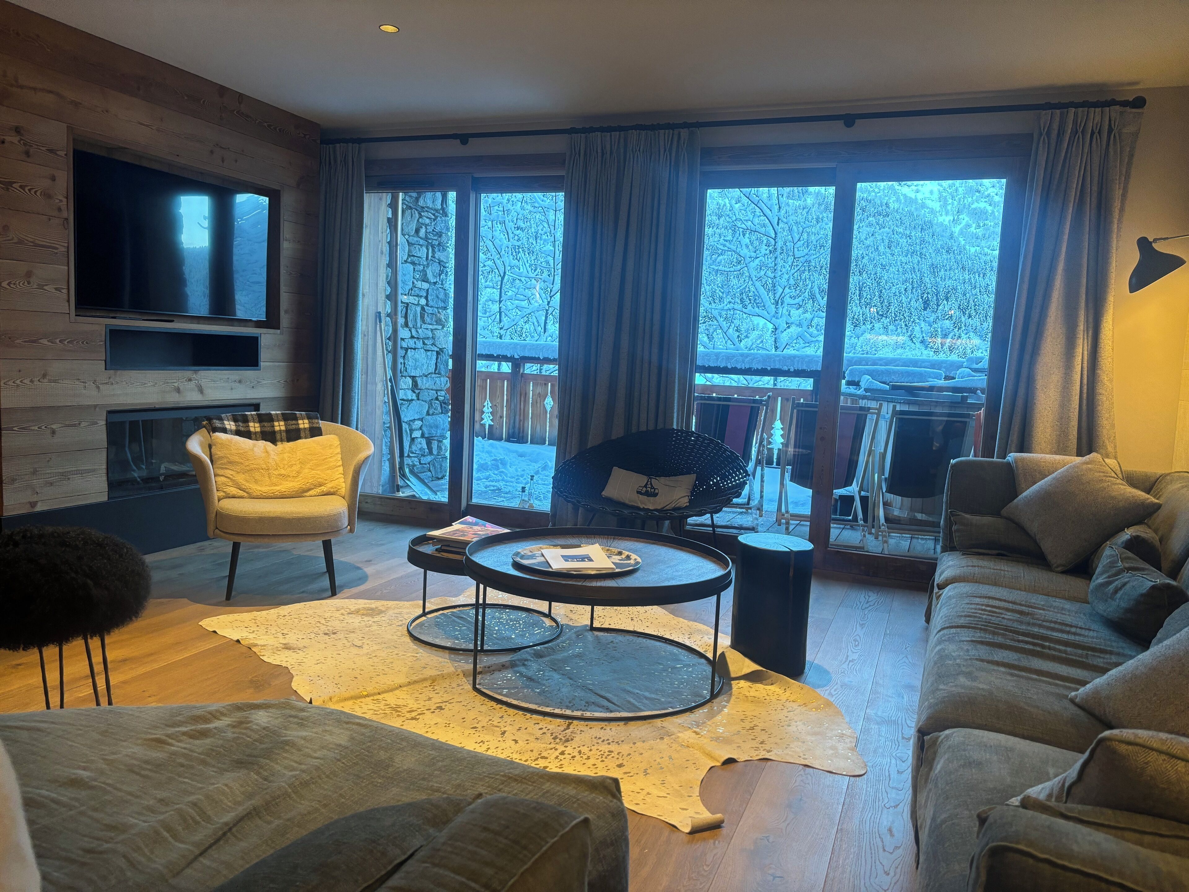Magnifique Appartement 8 Pers Meribel Centre Et Bain Nordique Sur La Terrasse - Courchevel