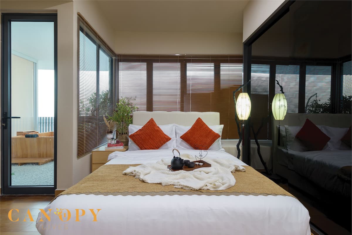Penthouse Signature | 1 quarto, roupa de alta qualidade, secretária, ferro/tábua de engomar