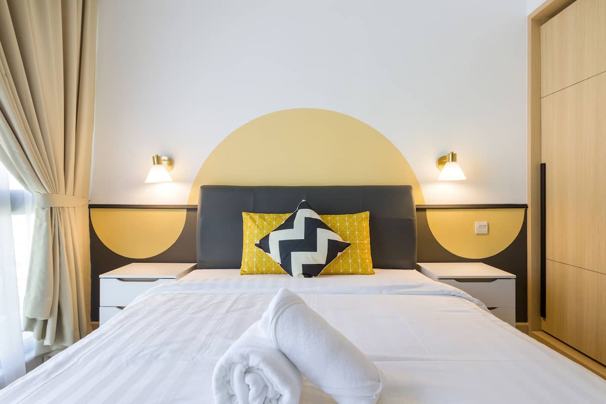 Suite Premium | 1 quarto, roupa de alta qualidade, secretária, ferro/tábua de engomar