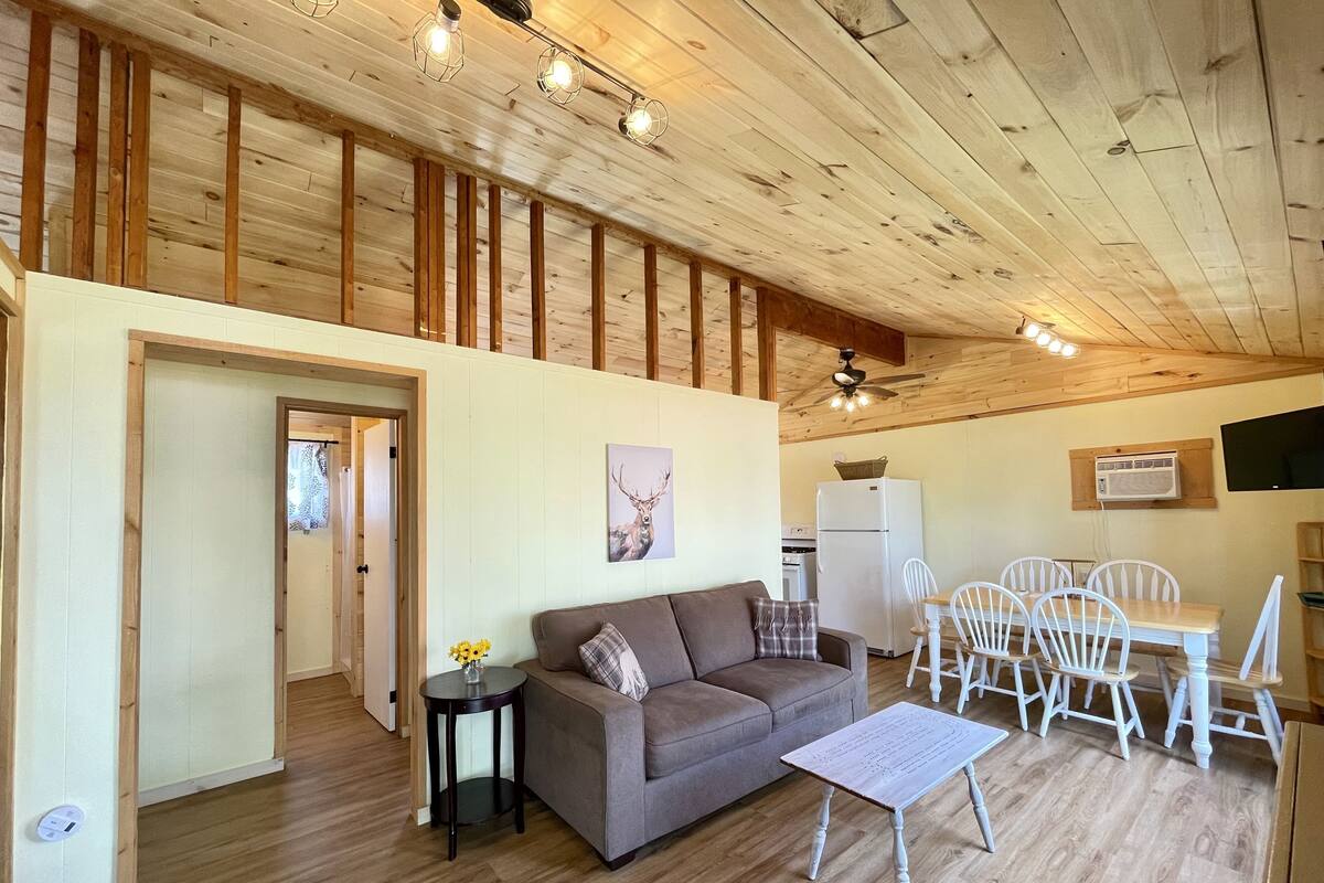 Casa de campo, 3 quartos, vista para o lago | Parte interna