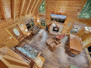 Cabine, 5 quartos | Sala de estar