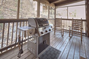 Cabana, 2 quartos | Área para churrasco/piquenique