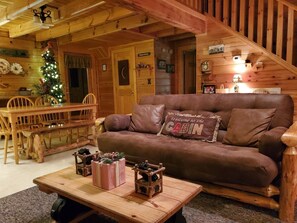 Cabana, 2 quartos | Área de estar