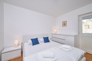 Apartamento | 1 quarto, cortinas/cortinados opacos, ferro/tábua de engomar 