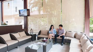 Sala de estar do lobby