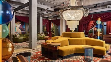 Sala de estar do lobby