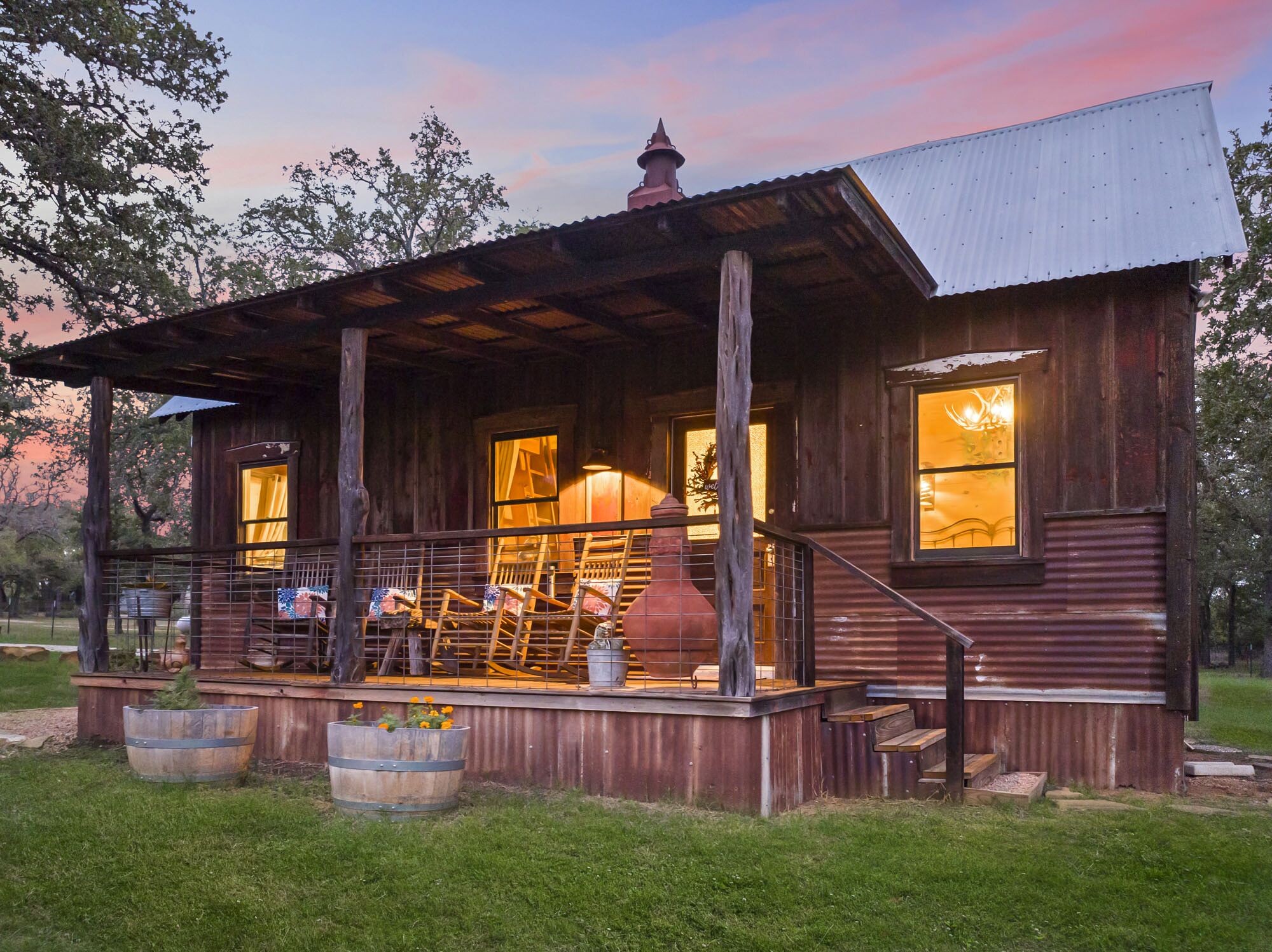 Rustic Texas Hill Country Cabins