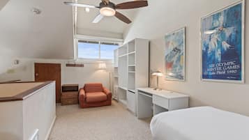 2 quartos, com decoração personalizada, com mobília individualizada