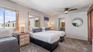 2 quartos, com decoração personalizada, com mobília individualizada